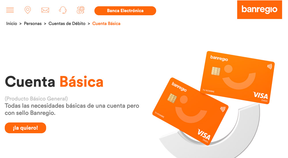 Cuenta Básica Banregio de Banregio | Análisis y Condiciones | Bancos.live