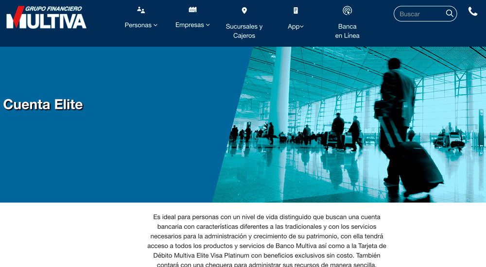 Cuenta Multiva Elite de Multiva | Análisis y Condiciones | Bancos.live