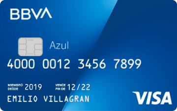 ᐈ Tarjeta de crédito Azul de BBVA | 💳 Análisis y Condiciones | Bancos.live