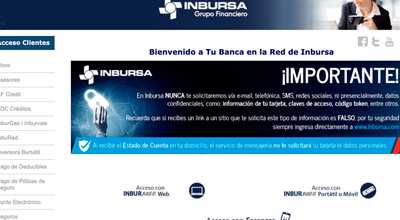 ᐈ Inbursa | Bancos.live