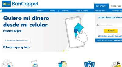 ᐈ Bancoppel | Bancos.live